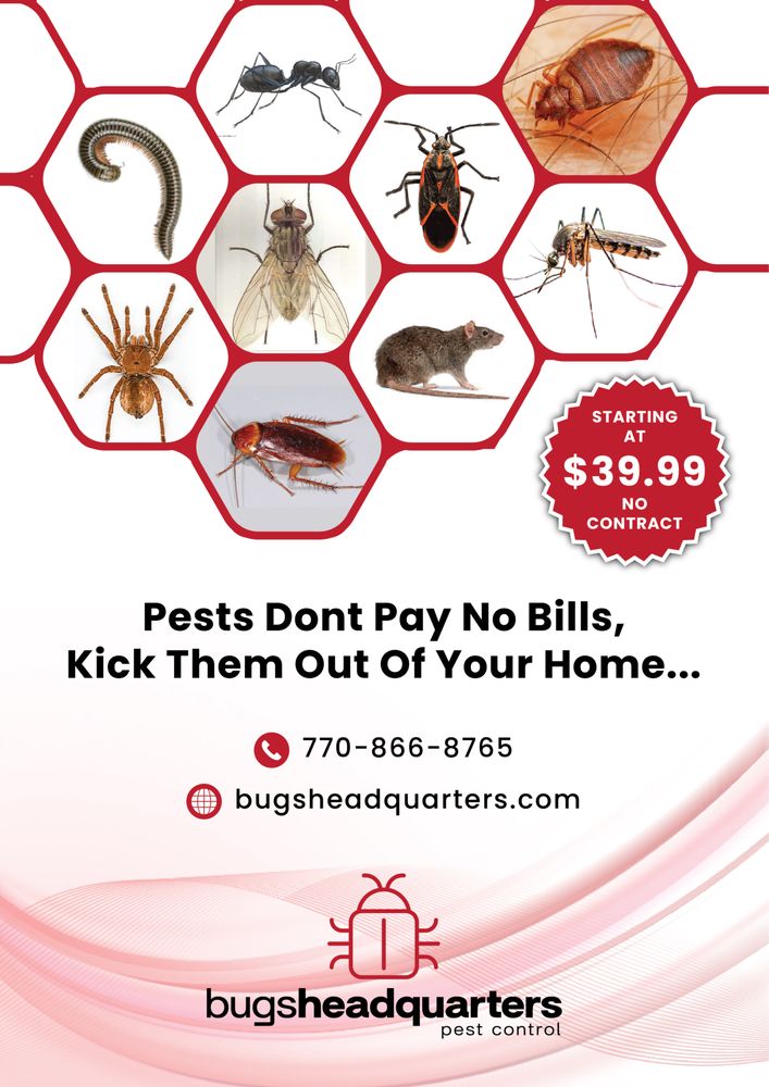 BUGS HEADQUARTERS PEST CONTROL near Monroe, Georgia - Pest Control ...