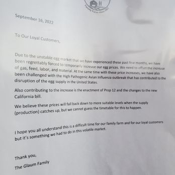 GLAUM EGG RANCH - Updated October 2025 - 72 Photos & 62 Reviews - 3100 ...