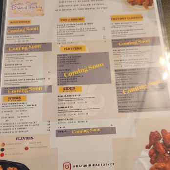 SOUTHERN CLASSIC DAIQUIRI FACTORY - Updated December 2025 - 56 Photos ...