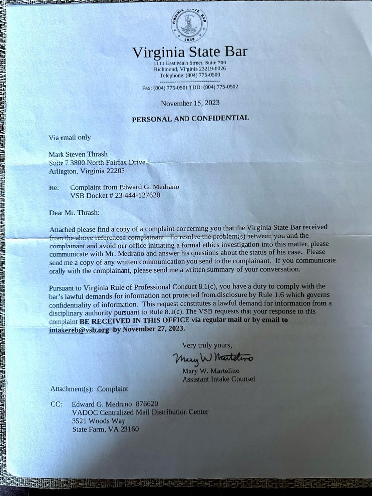 THRASH S MARK - Updated January 2026 - 3800 N Fairfax Dr, Arlington ...