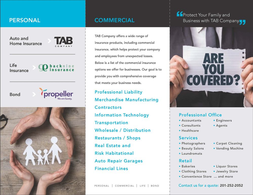 TAB INSURANCES - Updated August 2025 - Request a Quote - 65 Ramapo ...