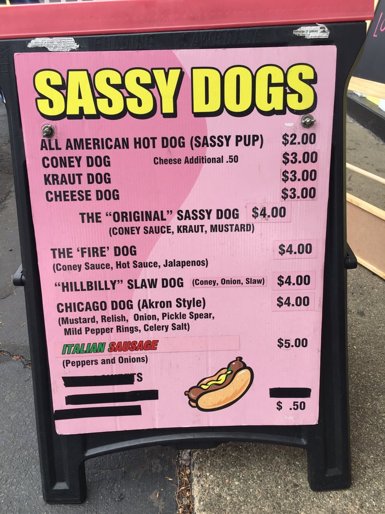 SASSY DOG - Updated October 2025 - Norton, Ohio - Hot Dogs - Restaurant ...