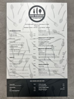 THE HIDEOUT KITCHEN AND CAFE - Updated January 2026 - 19 Photos - 7547 ...