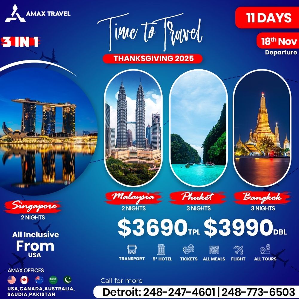 AMAX TRAVEL DETROIT - Updated January 2026 - Contact Agent - 32480 ...