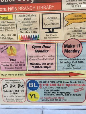 ARLINGTON COUNTY LIBRARY - AURORA HILLS BRANCH - Updated December 2025 ...