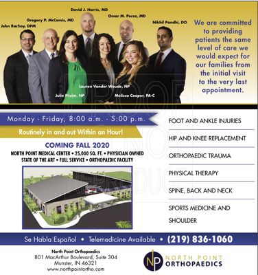 NORTH POINT ORTHOPAEDICS - Updated January 2026 - 16 Reviews - 9445 ...