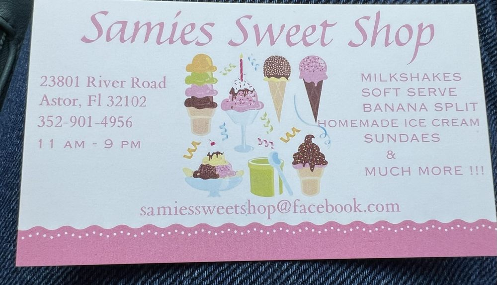 SAMMIES SWEET SHOP - Updated March 2026 - 23801 River Rd, Astor ...