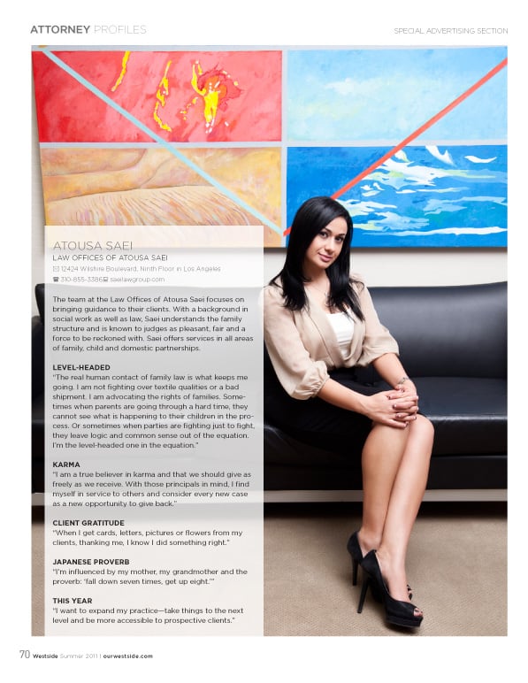 LAW OFFICES OF ATOUSA SAEI - Updated January 2026 - 71 Photos & 84 ...