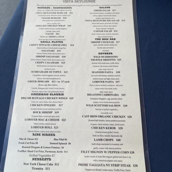 VISTA SKY LOUNGE - Updated June 2024 - 267 Photos & 186 Reviews - 27-05 ...
