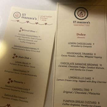 LI’L MAZZARAS - Updated December 2025 - 53 Photos & 25 Reviews - 102 ...