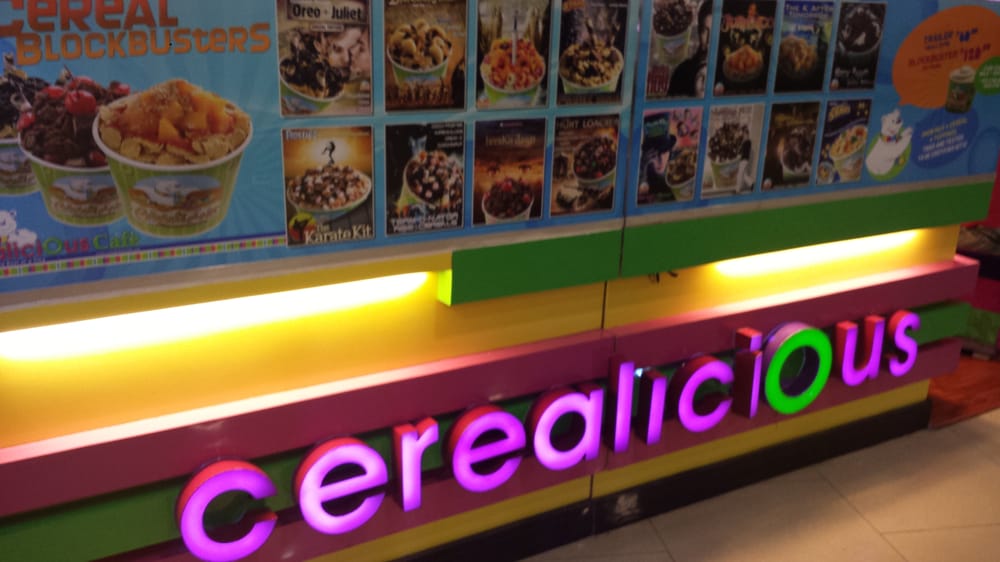 CEREALICIOUS | Manilalevel 3, Midtown Wing, Robinsons Place, Manila, Metro Manila, Philippines ...