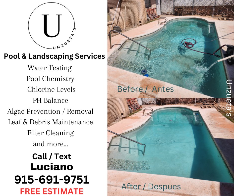 UNZUETA’S POOL & LANDSCAPING SERVICES - Request a Quote - 33 Photos ...