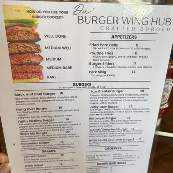 DA BURGER WING HUB - Updated July 2025 - 495 Photos & 186 Reviews - 93 ...