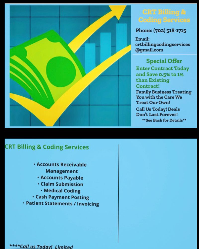 CRT BILLING & CODING SERVICES - Request Consultation - Las Vegas ...