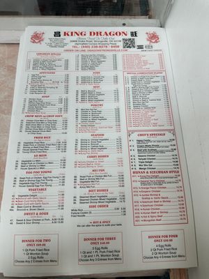 KING DRAGON - Updated December 2025 - 35 Reviews - 20906 Drake Rd ...