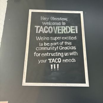 TACO VERDE - Updated December 2025 - 20 Photos & 39 Reviews - 909 ...