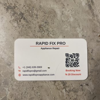 RAPID FIX PRO APPLIANCE - Updated November 2025 - 50 Photos - 5311 ...
