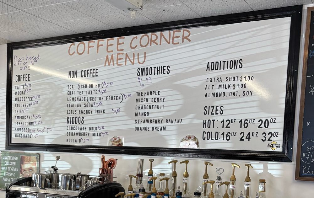 COFFEE CORNER - Updated December 2025 - 85 Photos & 39 Reviews - 300 W Apache Trl, Apache ...