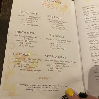 THE STINGER COCKTAIL BAR & KITCHEN - Updated August 2025 - 209 Photos ...