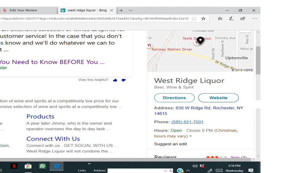 WEST RIDGE LIQUOR - Updated December 2025 - 630 W Ridge Rd, Rochester ...
