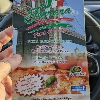 FERRARA PIZZA & PASTA - Updated July 2024 - 33 Photos & 54 Reviews ...