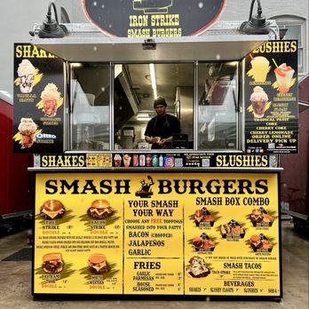 IRON STRIKE SMASH BURGERS - Updated Jun 2024 - 48 Photos & 33 Reviews ...