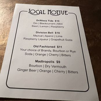 MADISON LOCAL MOTIVE - Updated January 2026 - 26 Photos & 11 Reviews ...