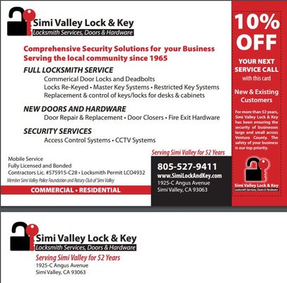 SIMI VALLEY LOCK & KEY - Updated December 2025 - 1925 Angus Ave, Simi ...