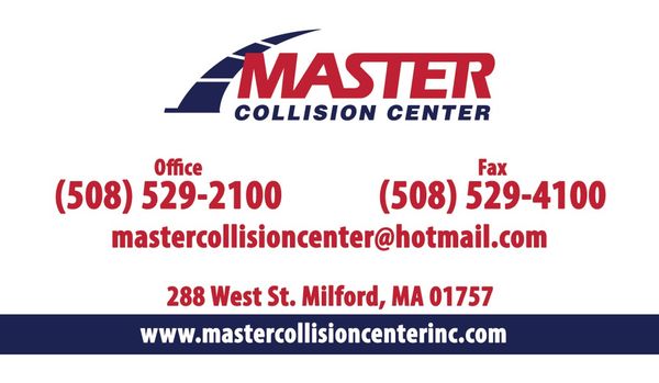MASTER COLLISION CENTER - Updated January 2026 - 288 West St, Milford ...