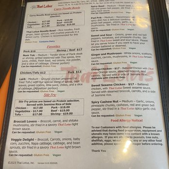 THAI LOTUS Updated February 2025 85 Photos 196 Reviews 3450 Kildaire Farm Rd Cary North Carolina Thai Restaurant Reviews Phone Number Yelp