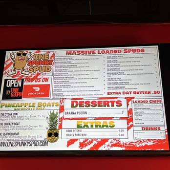 ONE SPUNKY SPUD - Updated January 2025 - 35 Photos & 26 Reviews - 1000 ...