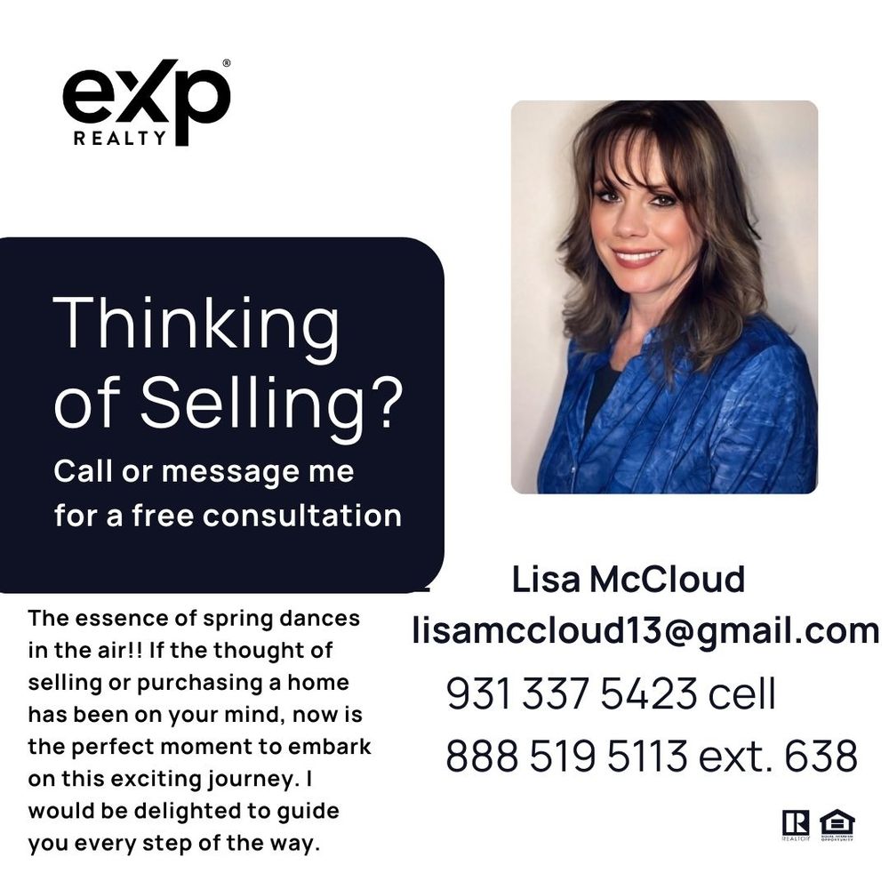 LISA MCCLOUD, EXP REALTY LLC - Updated March 2025 - Request Information ...