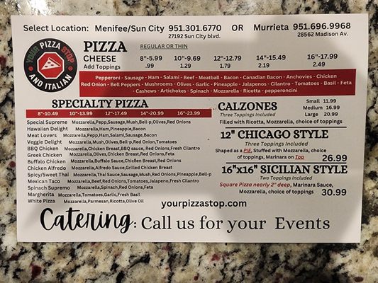 YOUR PIZZA STOP - Updated January 2026 - 66 Photos & 68 Reviews - 25285 ...