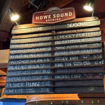 HOWE SOUND INN & BREWING CO. - Updated December 2025 - 287 Photos & 237 ...