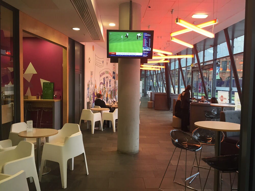 NATIONAL FOOTBALL MUSEUM CAFÉ - 11 Photos - Urbis Building, Manchester ...