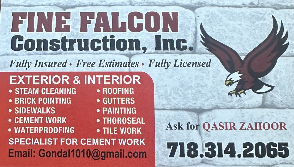 FINE FALCON CONSTRUCTION - Updated June 2024 - Request Consultation ...