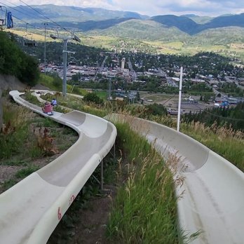 THE HOWLER STEAMBOAT ALPINE SLIDE - TEMP. CLOSED - 34 Photos & 30 ...
