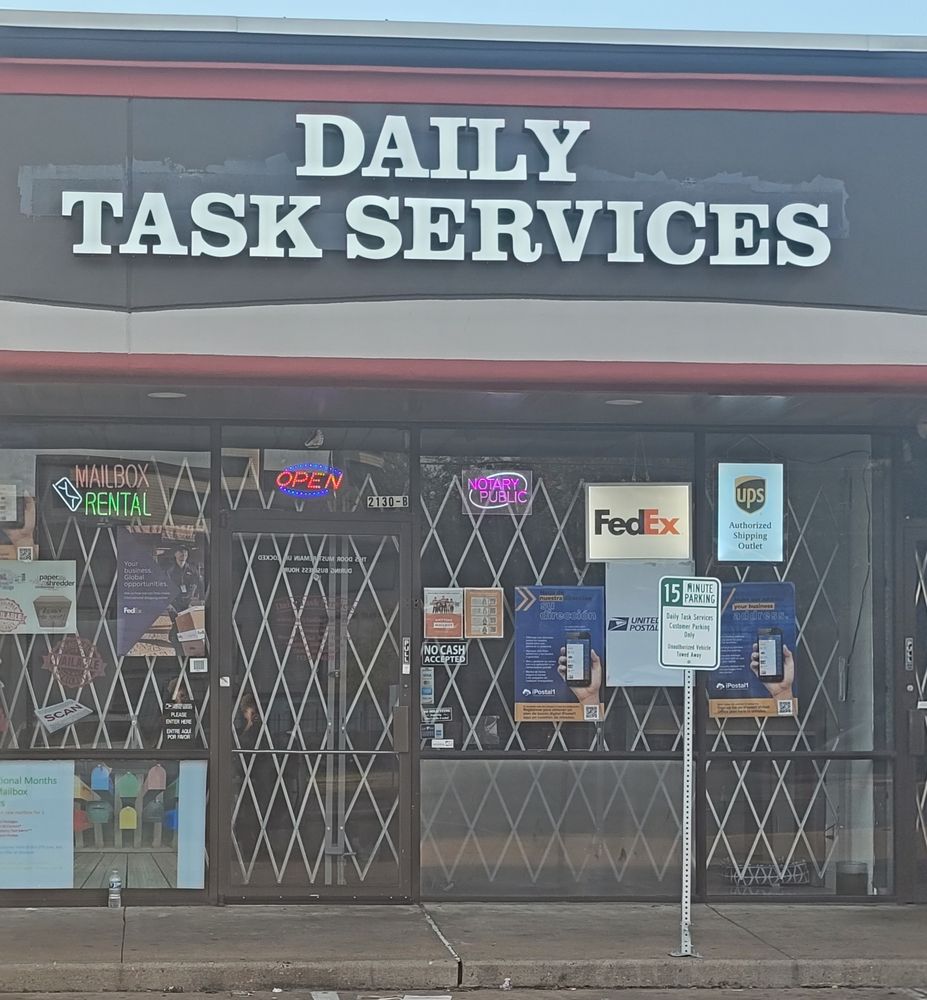 DAILY TASK SERVICES - Updated July 2025 - 2130 B Holly Hall St, Houston, Texas - Notaries ...