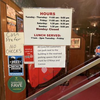 COZY INN CHINESE RESTAURANT - Updated December 2025 - 73 Photos & 94 ...