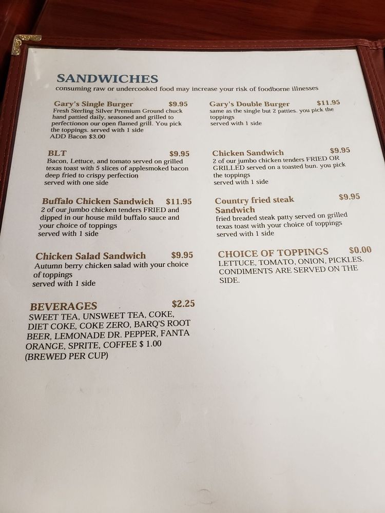 GARY’S SOUTHERN GRILL - Updated October 2024 - 18 Reviews - 5467 Brown ...