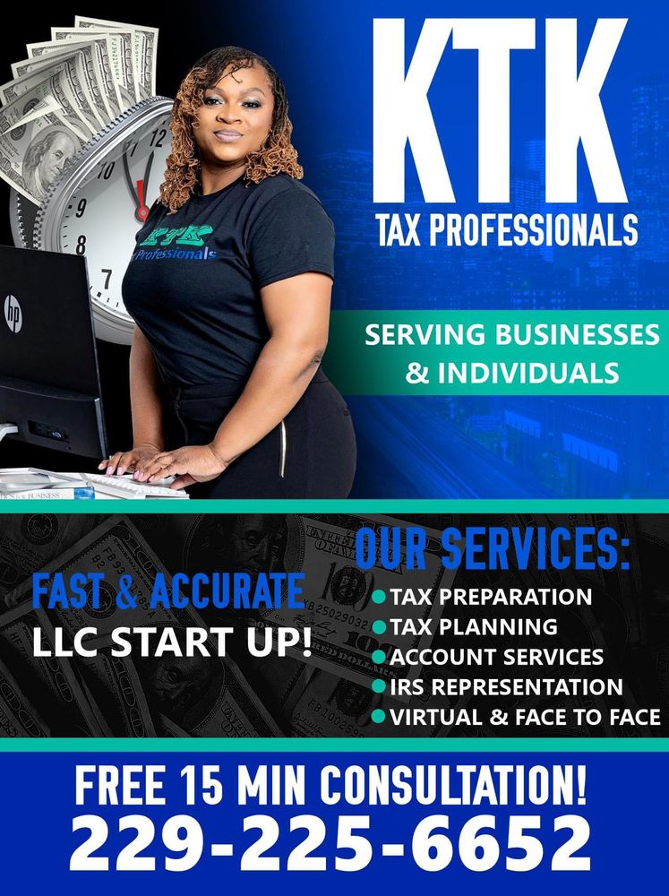 KTK TAX PROFESSIONALS - Updated July 2024 - Request Consultation ...