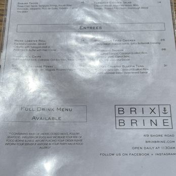 BRIX BRINE - Updated August 2025 - 164 Photos & 212 Reviews - 49 Shore ...