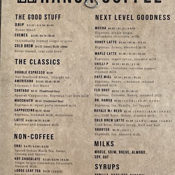 HANSA COFFEE ROASTERS - Updated July 2025 - 716 Photos & 468 Reviews ...