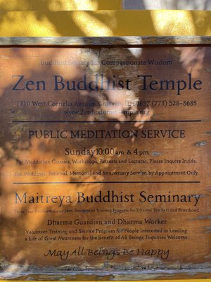 ZEN BUDDHIST TEMPLE - Updated May 2026 - 18 Reviews - 1710 W Cornelia ...