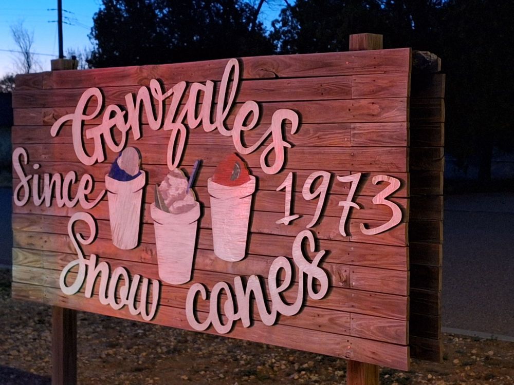 GONZALES SNOW CONES - 705 S 9th St, Slaton, Texas - Shaved Ice - Yelp