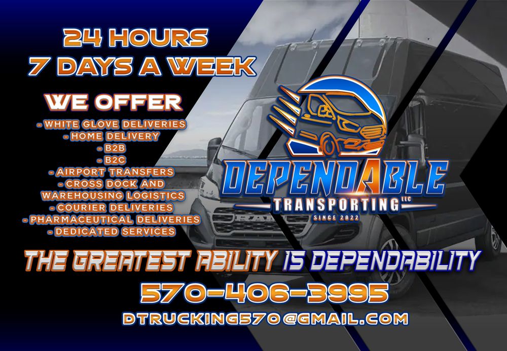 DEPENDABLE TRANSPORTING - Updated February 2025 - 100 Wilkes-Barre Blvd ...
