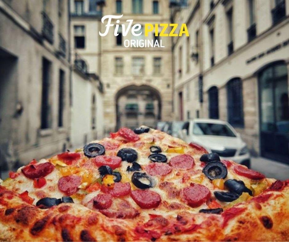 FIVE PIZZA ORIGINAL - 68 avenue Jean l'Olive, Pantin, Seine-Saint-Denis ...