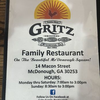 GRITZ FAMILY RESTAURANT - Updated August 2024 - 195 Photos & 286 ...