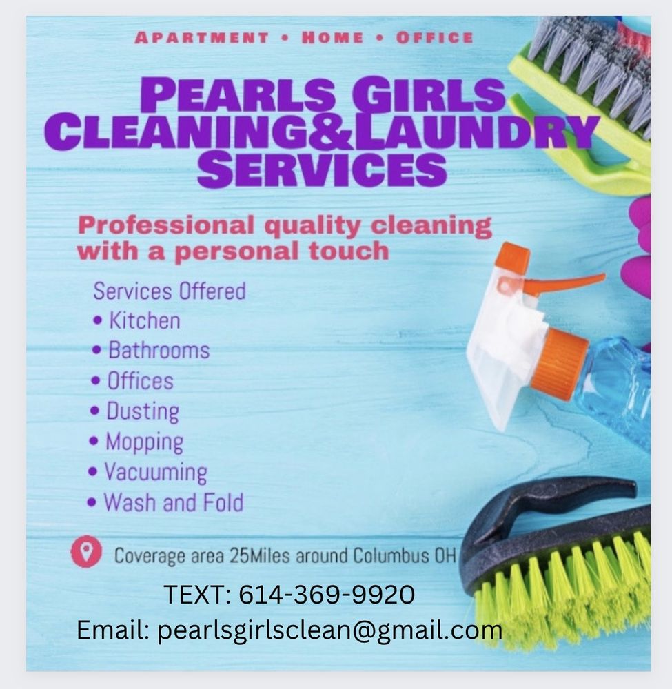 PEARLS GIRLS CLEANING & LAUNDRY SERVICES - Columbus, Ohio - Office ...