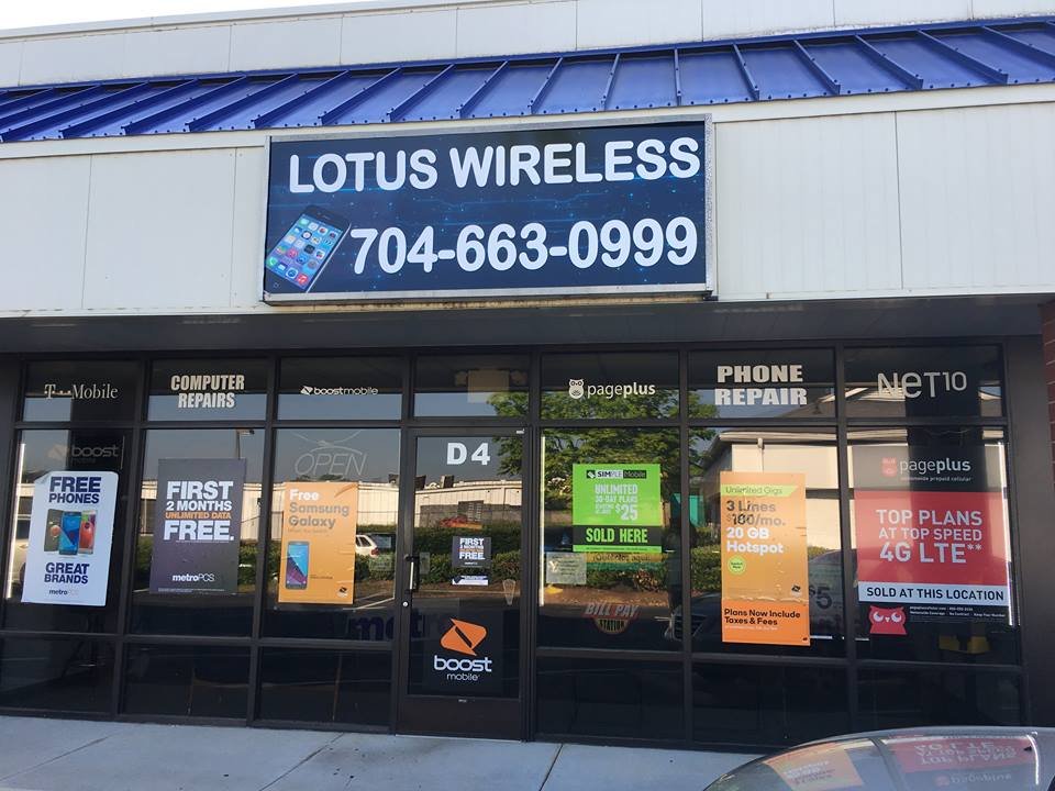 LOTUS WIRELESS - 294 W Plz Dr, Mooresville, North Carolina - Yelp